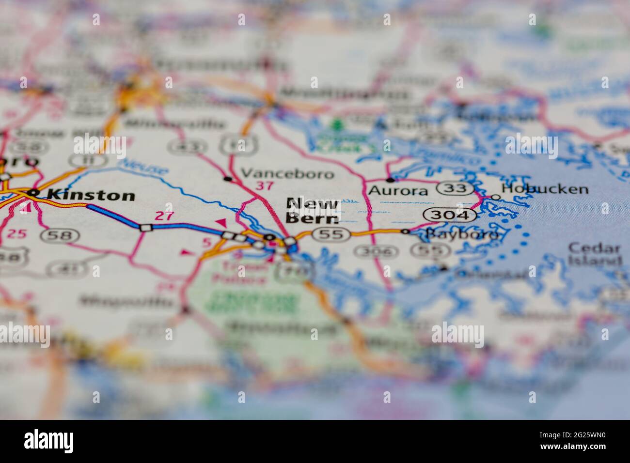 New Bern Map High Resolution Stock Photography and Images - Alamy