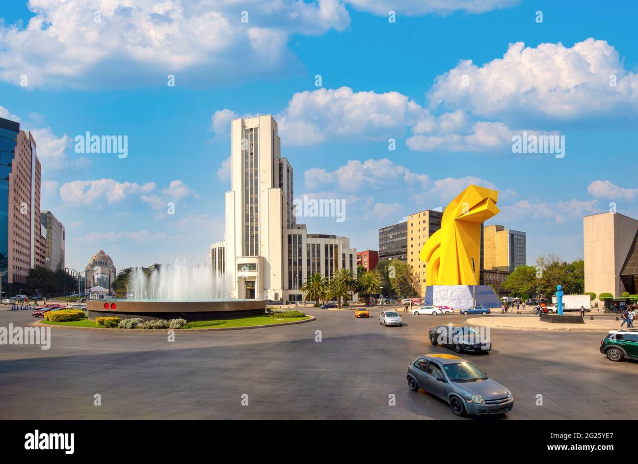 Landmark El Caballito Monument located near Torre Caballito and Paseo ...