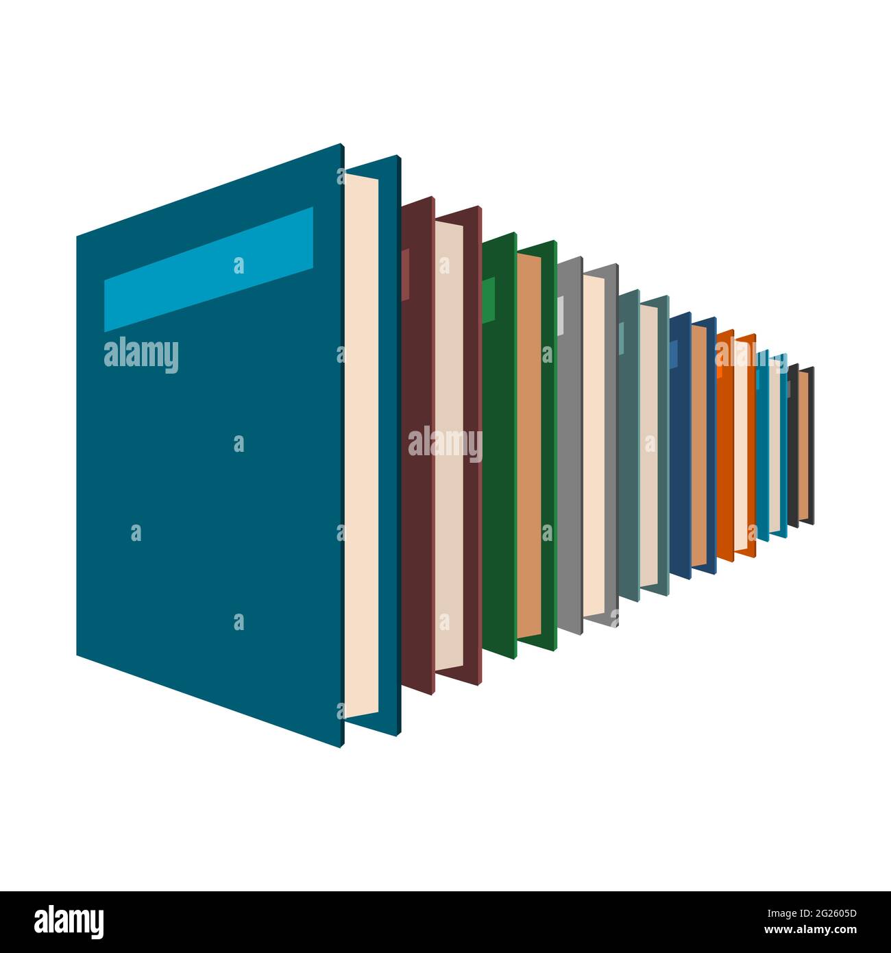 Books back to shelf Stock Vector Images - Alamy