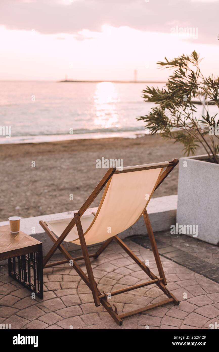 Chair with a view hi-res stock photography and images - Alamy