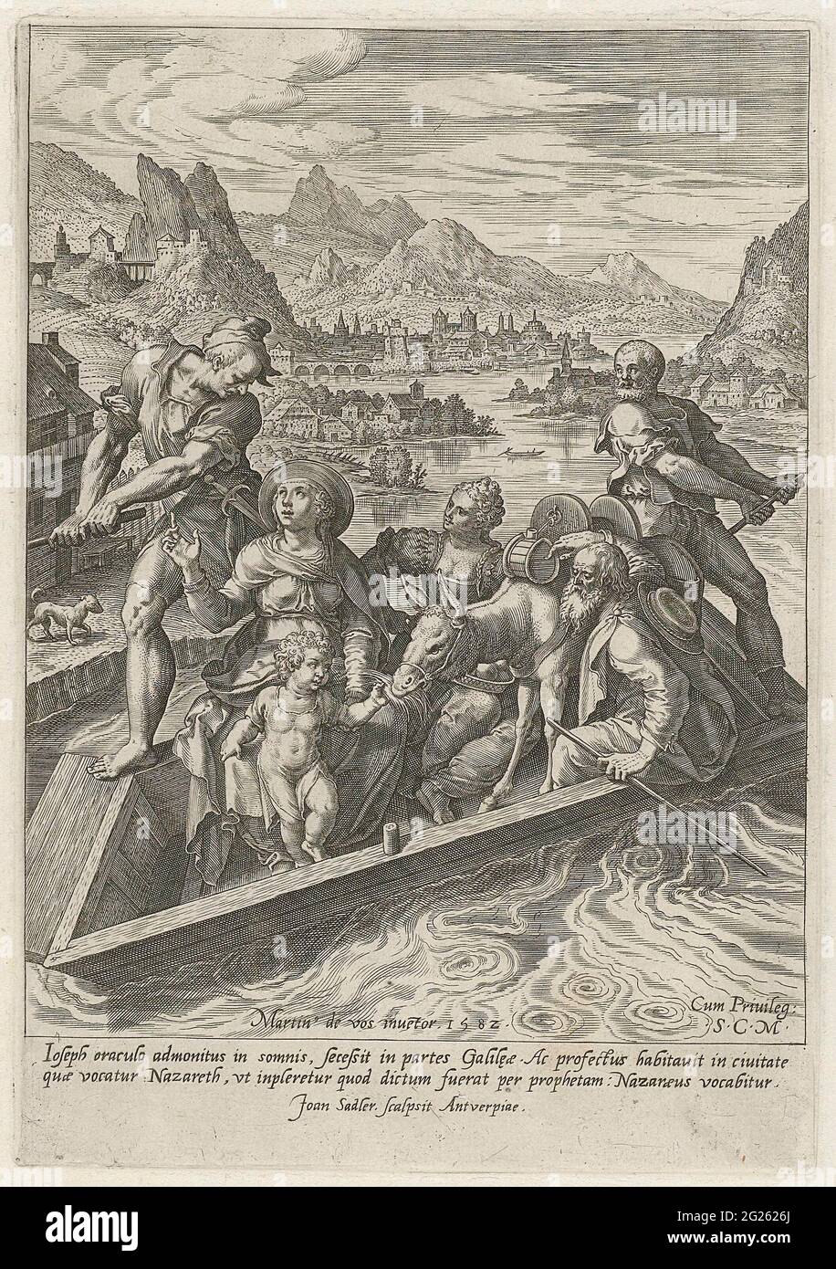 Return from Egypt; Birth and first years of Christ. Maria, Joseph and ...