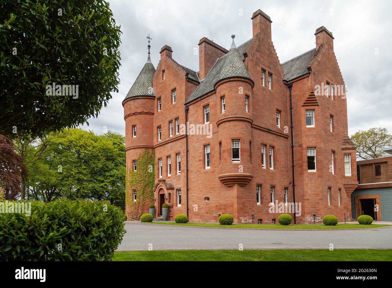 Fonab Castle, Pitlochry, UK Stock Photo - Alamy