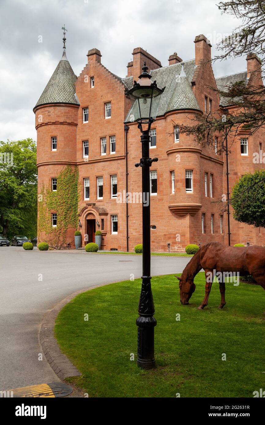 Fonab Castle, Pitlochry, UK Stock Photo - Alamy