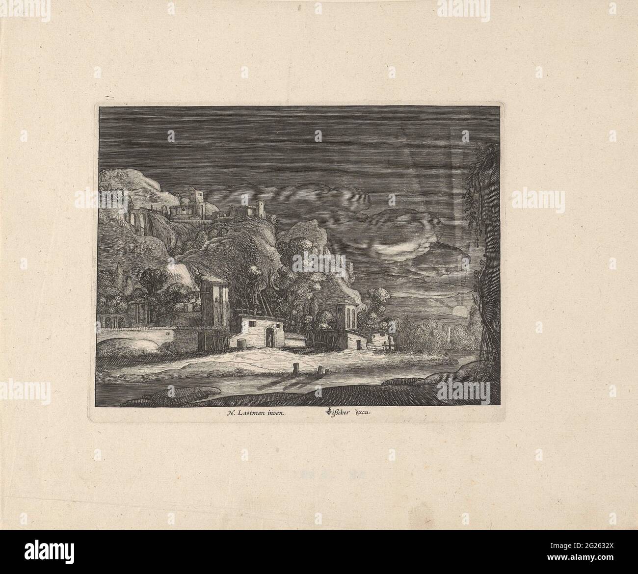 View of Bethany. View of the village of Bethania, the only place on ...