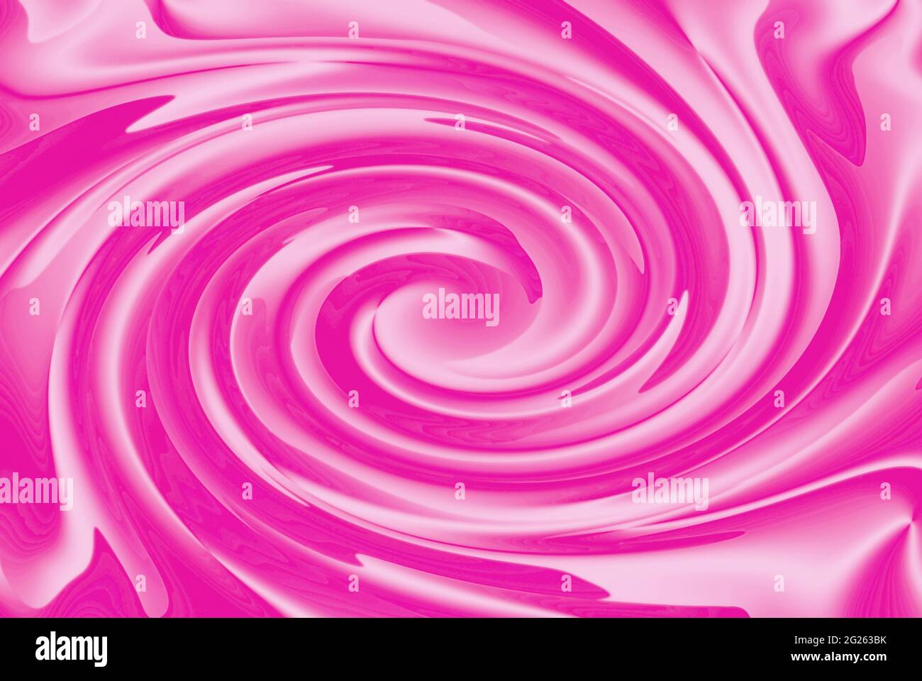 Abstract gradient fuchsia pink spiral shape illustration Stock Photo ...
