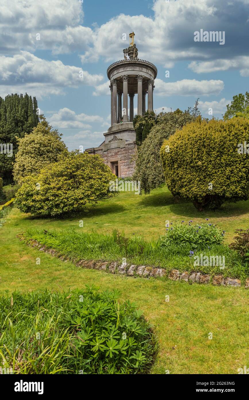 Scotland. The Robert Burns memorial gardens at Alloway in Ayrshire ...
