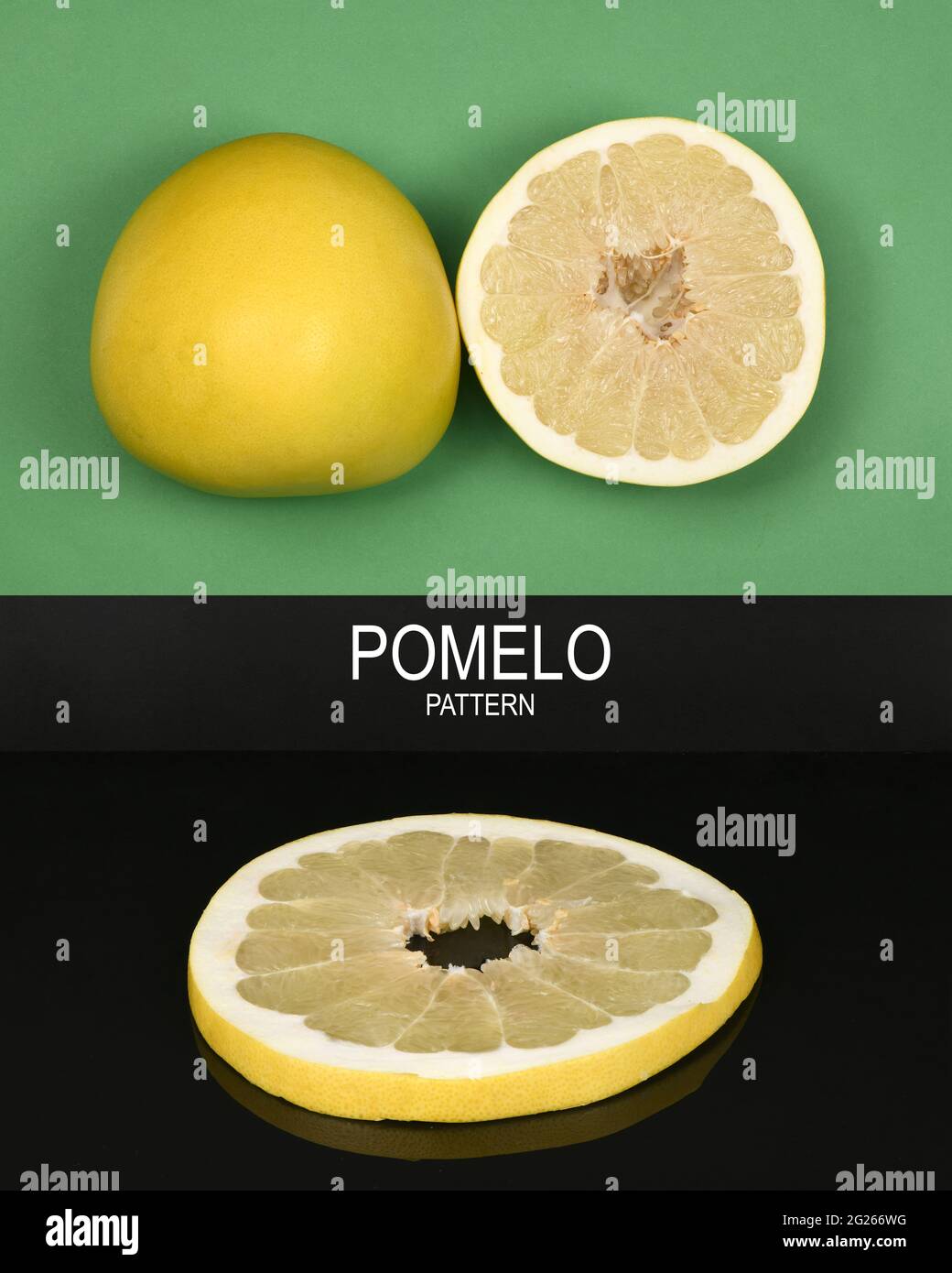 Creative layout made of pomelo. High resolution. Full depth of field ...