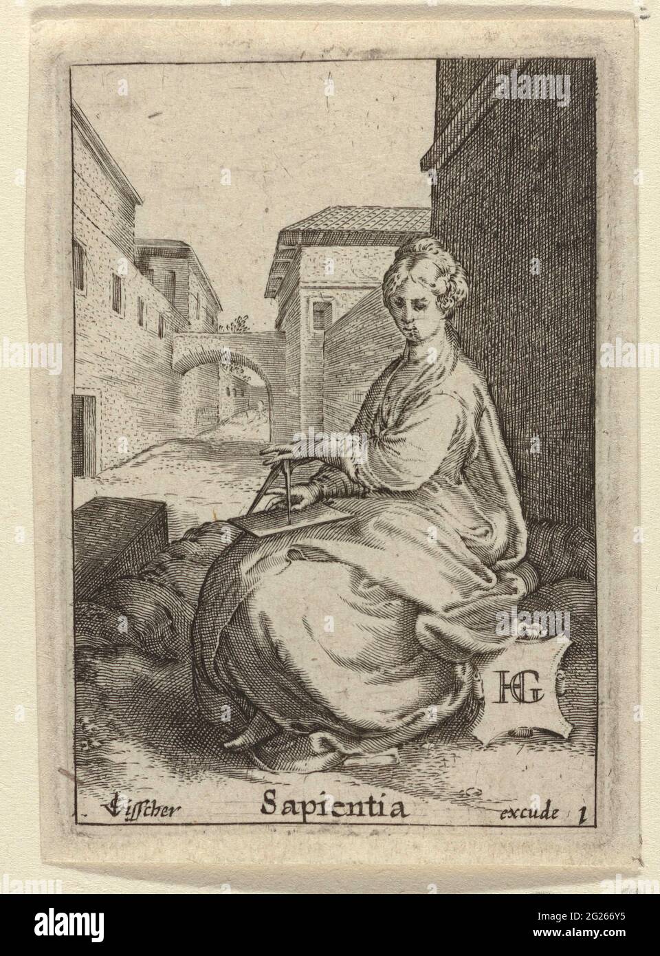 Wisdom; Sapientia; Three virtues. The personification of wisdom is for ...