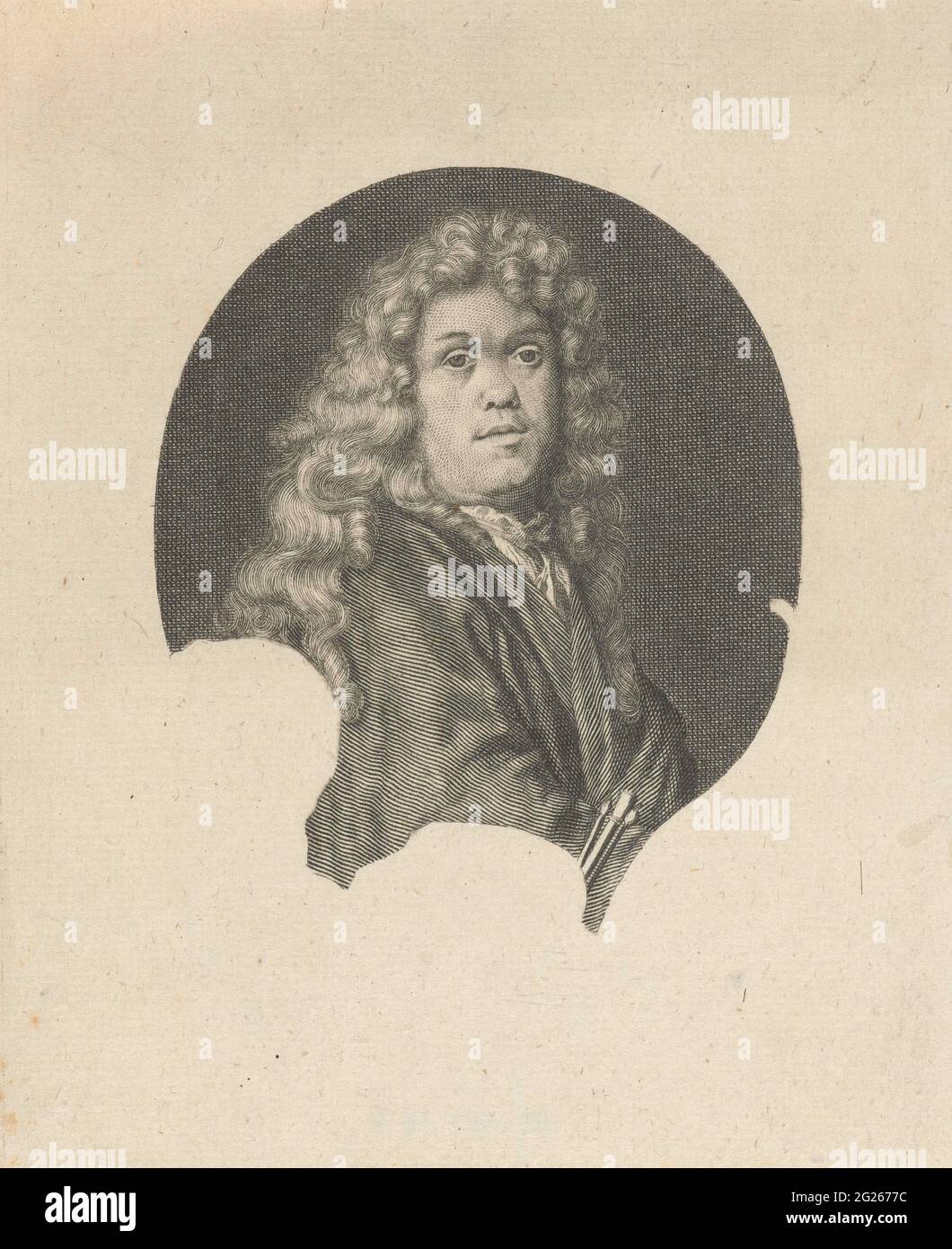 Portrait of Gerard de Lairesse. Gerard de Lairesse, a Liège print maker ...