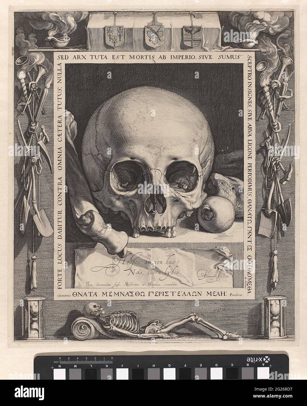 Vanitasstills with death kick Stock Photo - Alamy