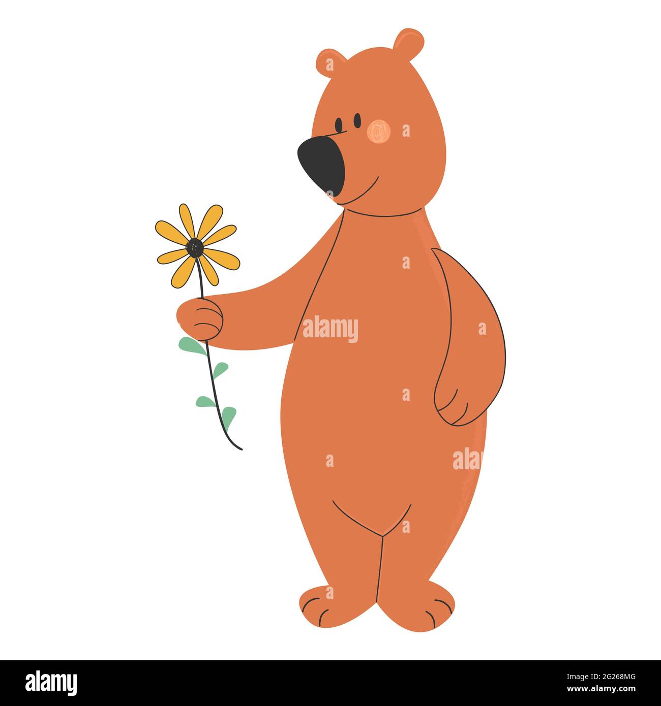 Boy sniffing flower hi-res stock photography and images - Alamy
