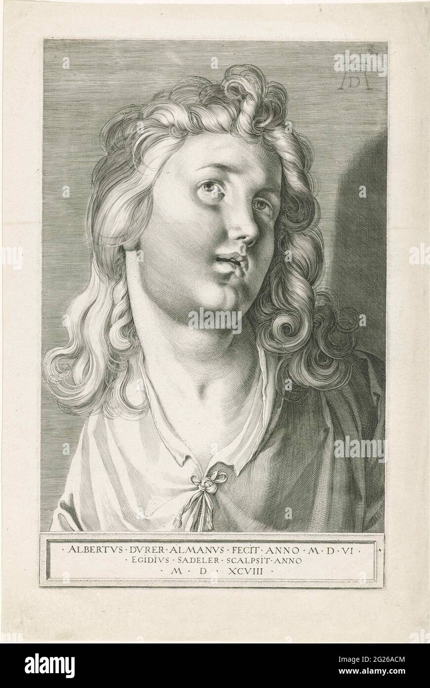 Head of an angel Stock Photo - Alamy