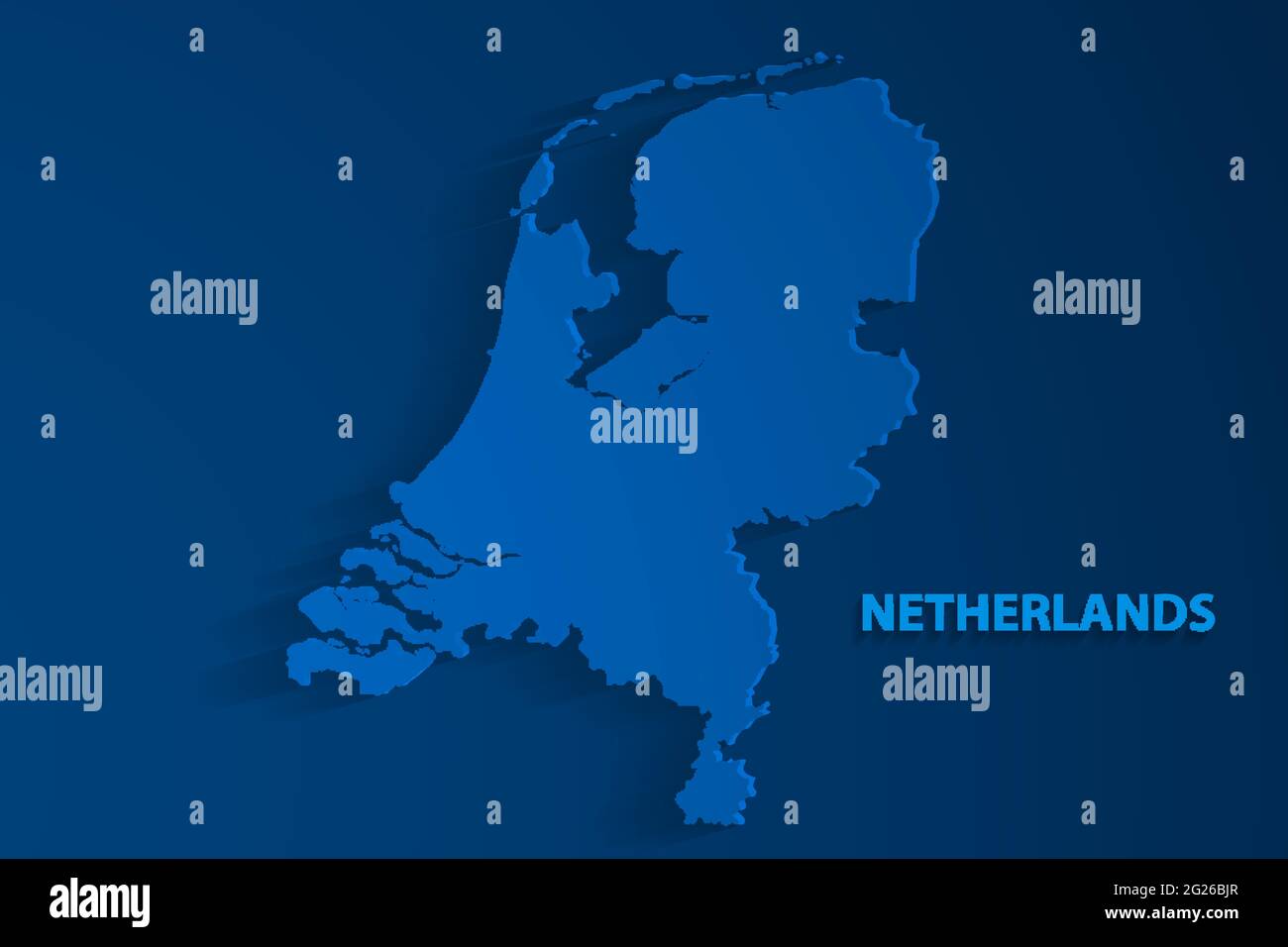North europe satellite view Stock Vector Images - Alamy