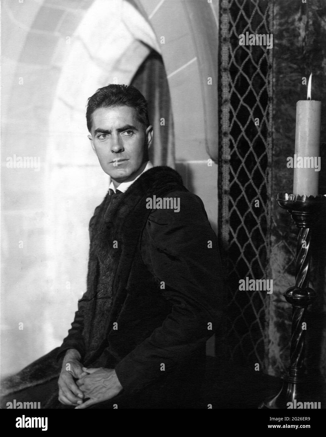 TYRONE POWER portrait in THE BLACK ROSE 1950 director HENRY HATHAWAY ...