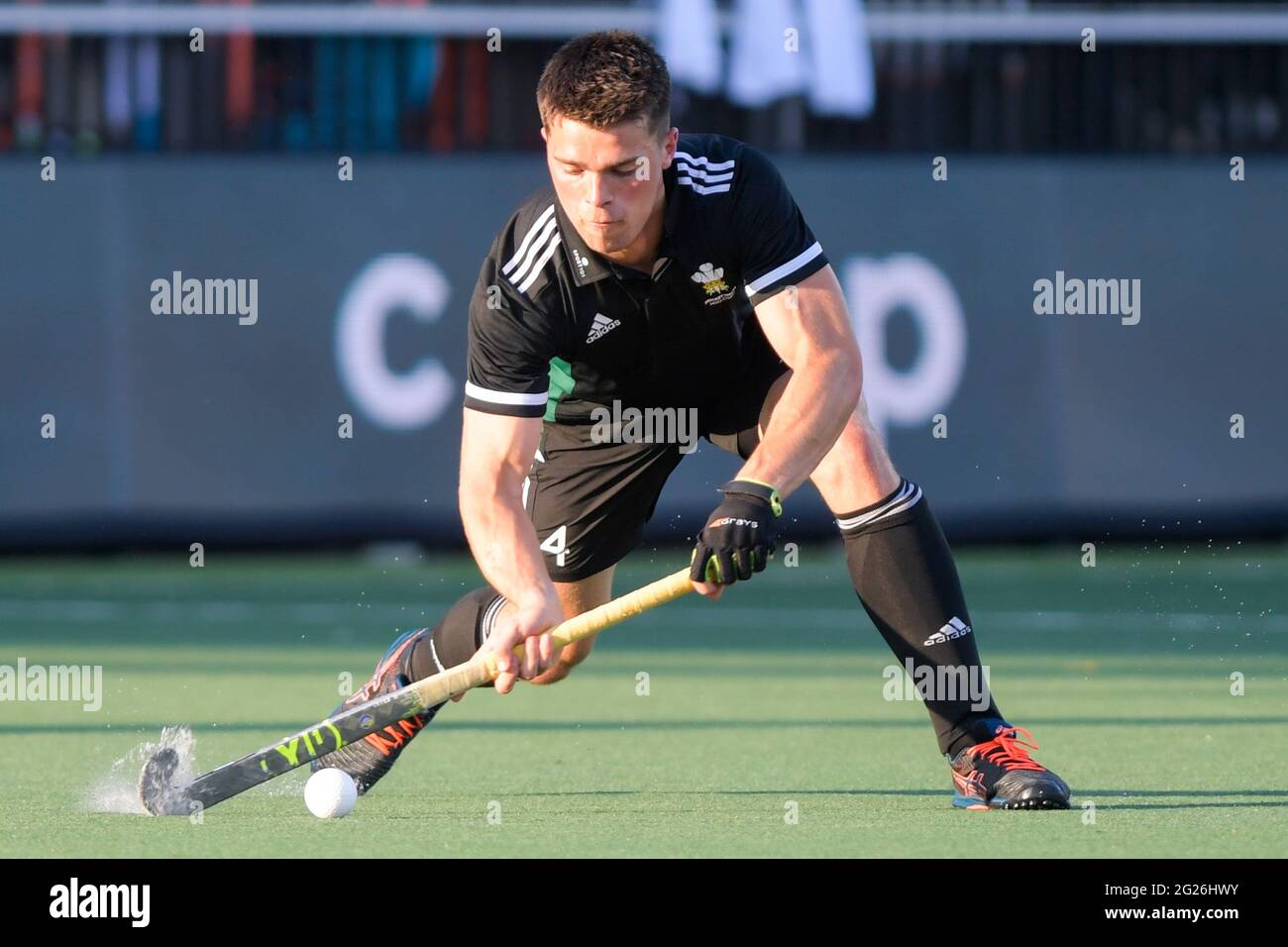 AMSTELVEEN, NETHERLANDS - JUNE 8: Ioan Wall of Wales during the Euro ...