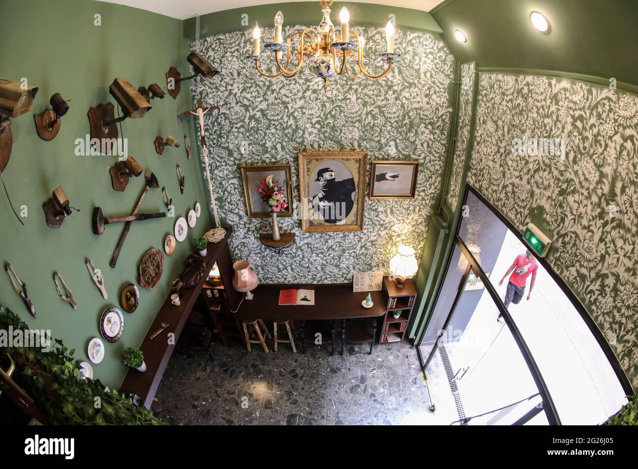 WALLED OFF HOTEL PARIS, BANKSY HOTEL Stock Photo - Alamy