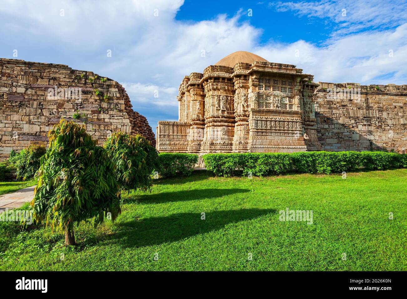 Shani Deity Temple in Chittor Fort in Chittorgarh city, Rajasthan state ...
