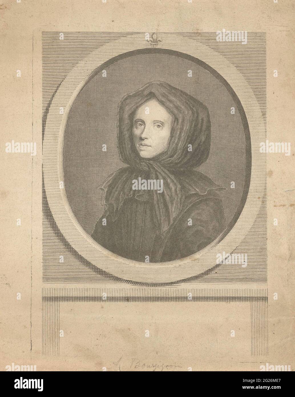 Portrait of Antoinette Bourignon. Antoinette Bourignon, a French ...