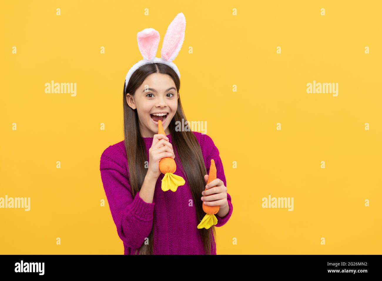 in good mood. happy easter. childhood happiness. child in rabbit ...
