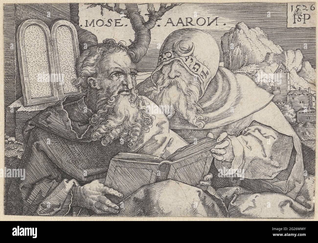 Moses and Aaron Stock Photo - Alamy
