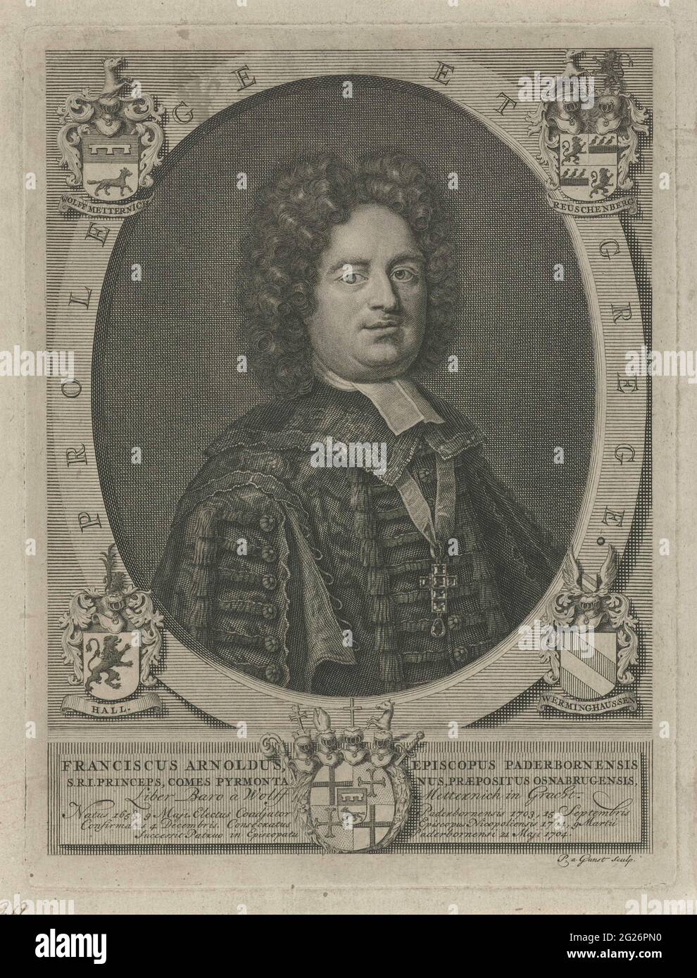 Portrait of Franz Arnold Wolff-Metternich zur canal. Franz Arnold Wolff ...