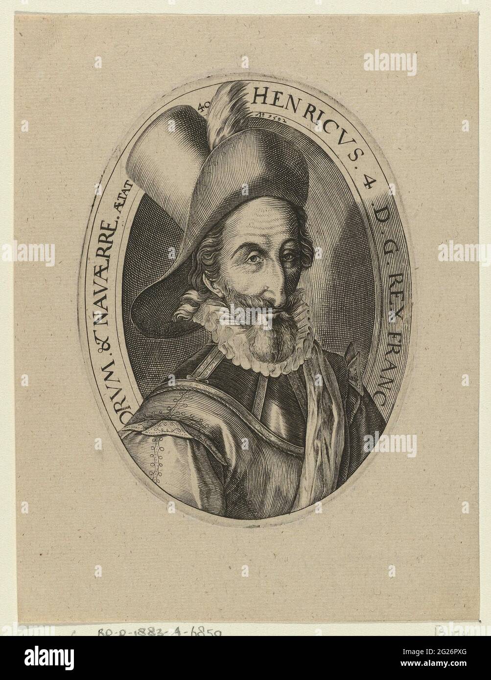 Portrait of king Henry IV of France. Portrait of King Henry IV of ...