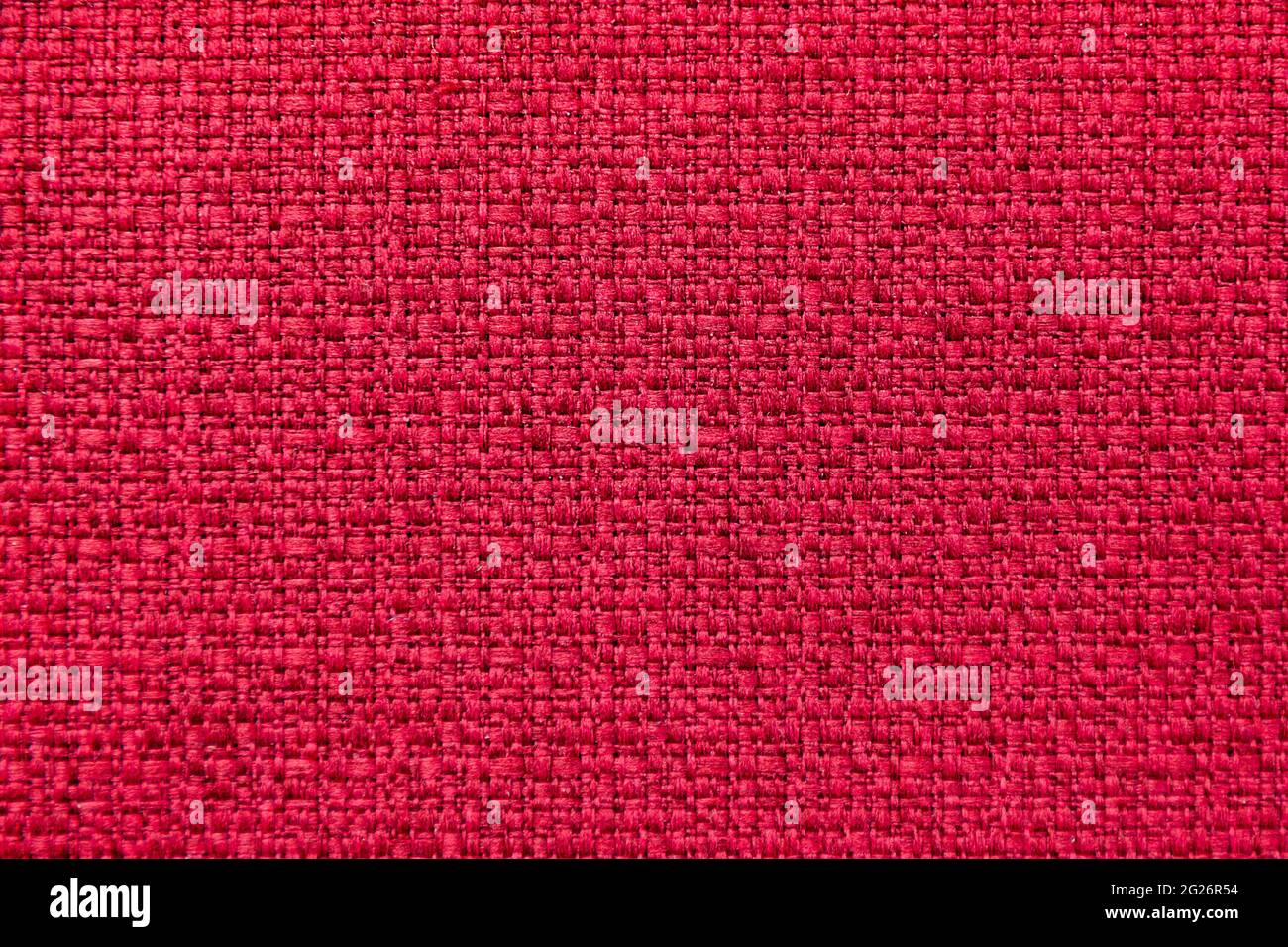 Background image - textured natural rough fabric of burgundy color ...