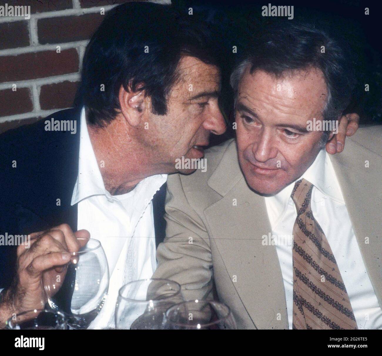 Walter Matthau Jack Lemmon 1978 Photo by Adam Scull/PHOTOlink Stock ...