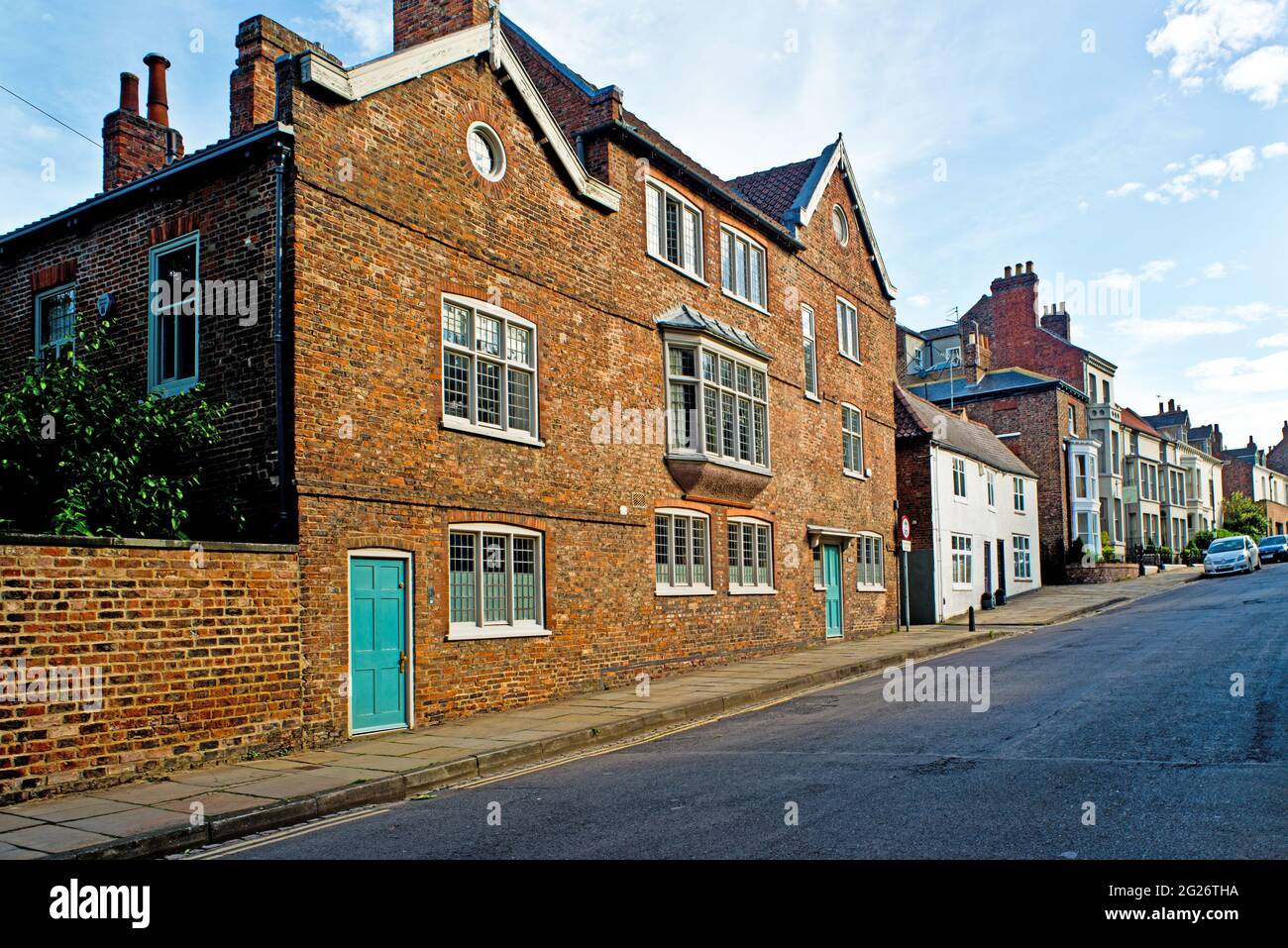 Period Building Built 1701, Marygate, York, England Stock Photo - Alamy