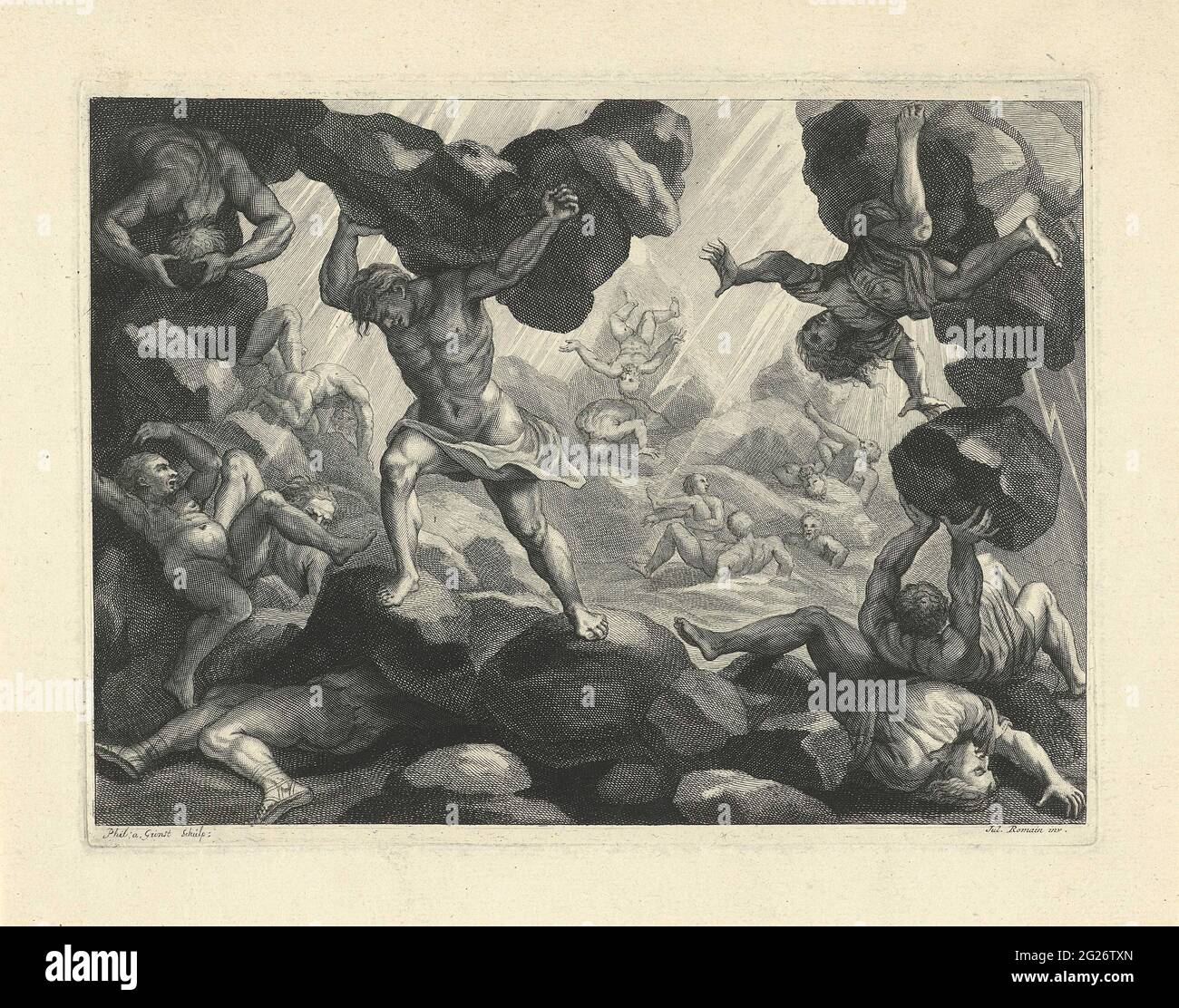 Defeat of the Titans. The Titans try to conquer the Mount Olympus, but ...