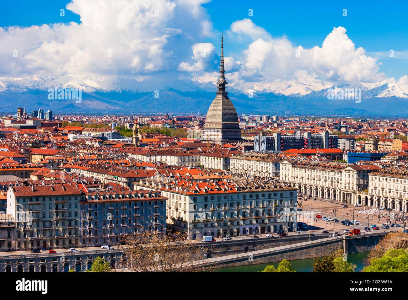 Piedmont region skyscraper hi-res stock photography and images - Alamy