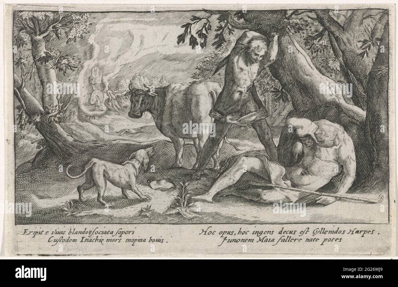 Mercury kills Argus; Metamorphoses from Ovid. Mercury handles Argus's ...