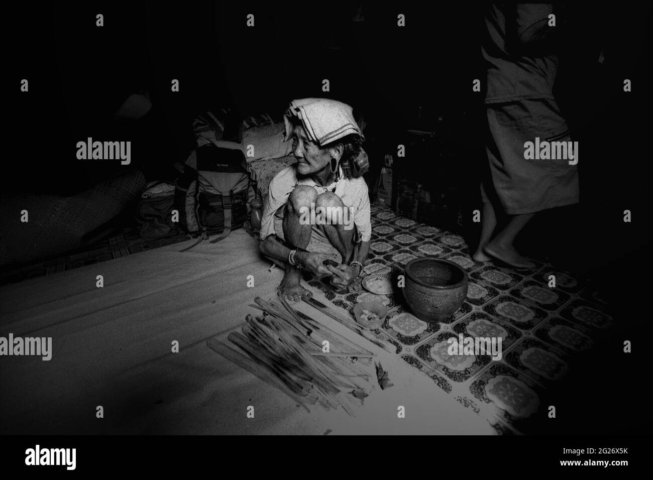 Spirit spiritual healing Black and White Stock Photos & Images - Alamy