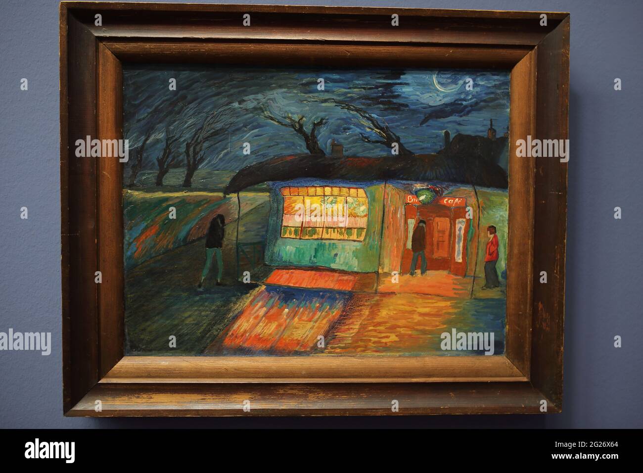 Stormy Night 1915-1917 Marianne von Werefkin Stock Photo - Alamy