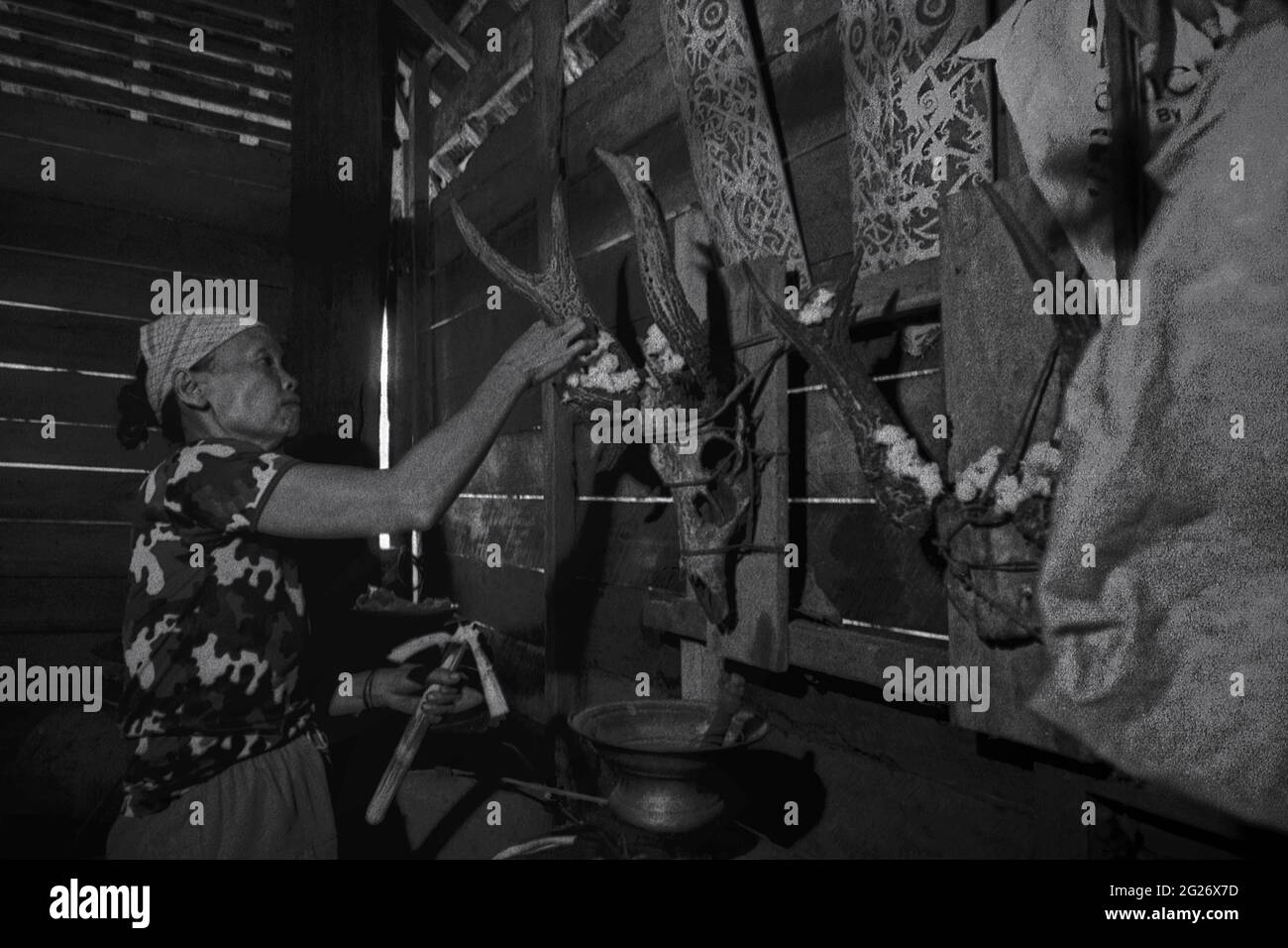 Longhouse ritual hi-res stock photography and images - Alamy