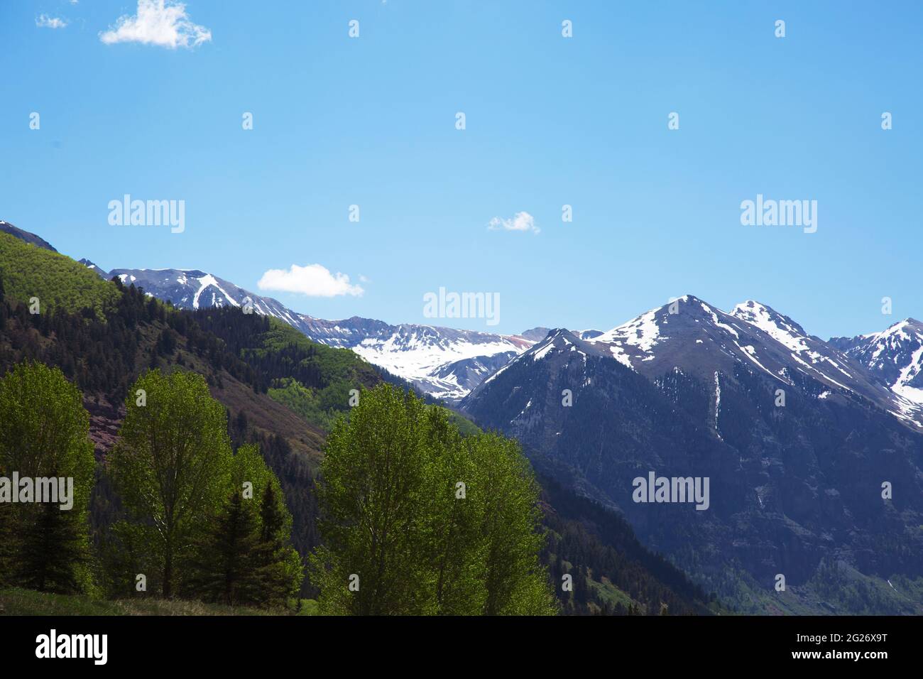 Telluride town colorado summer hi-res stock photography and images - Alamy
