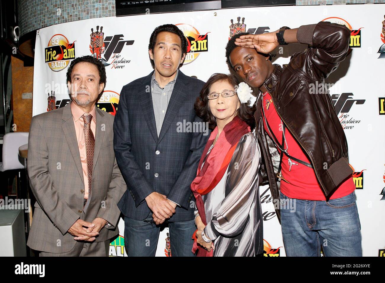 New York, NY, USA. 22 April, 2012. Clive Chin, Christopher Chin ...