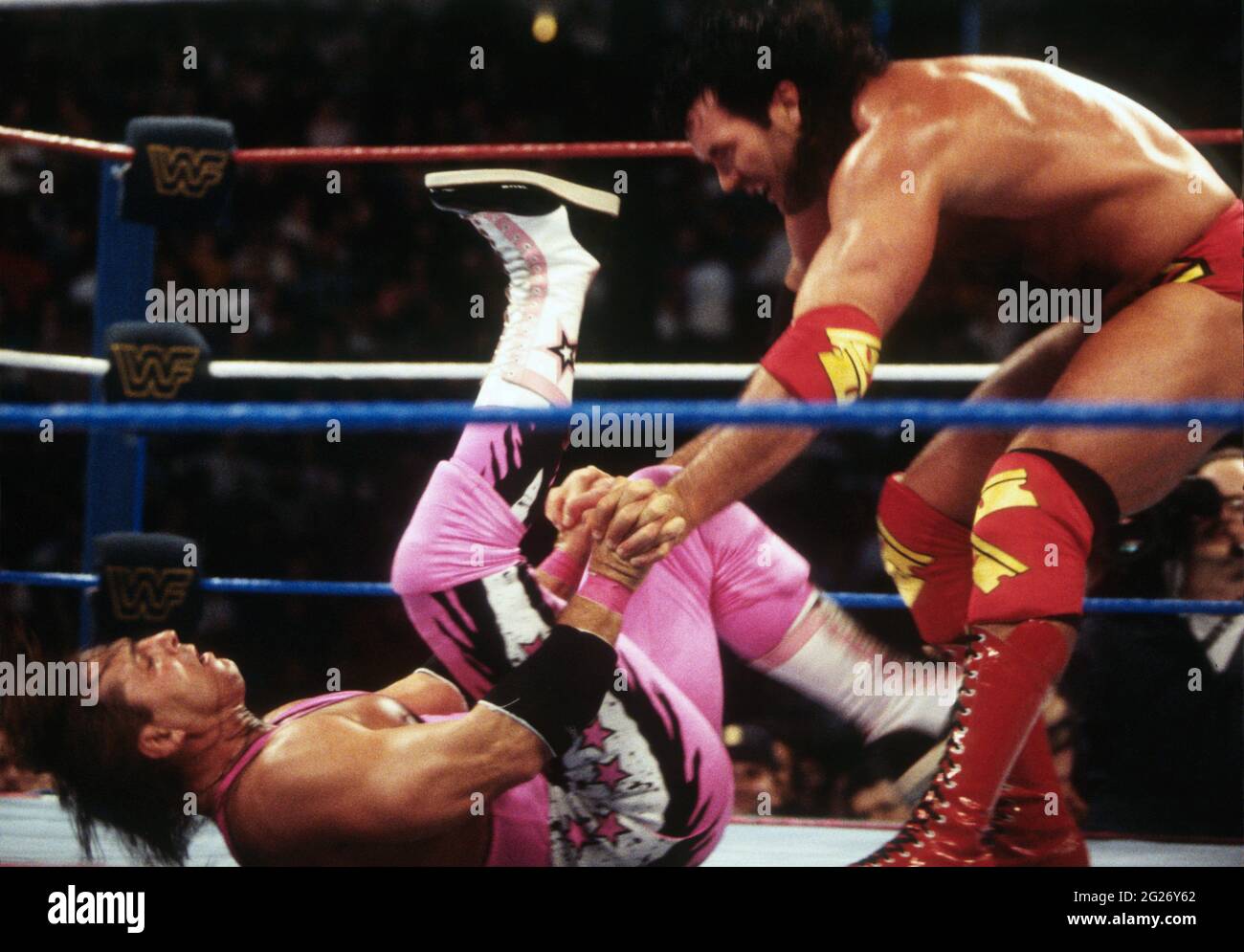 Brat Hart Razor Ramon 1987 Photo By John Barrett/PHOTOlink Stock Photo ...