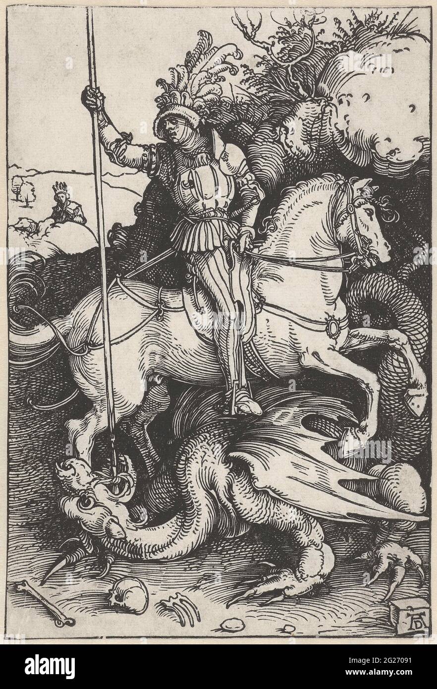 Saint George Slaying the Dragon. The influence exerted by the emerging ...