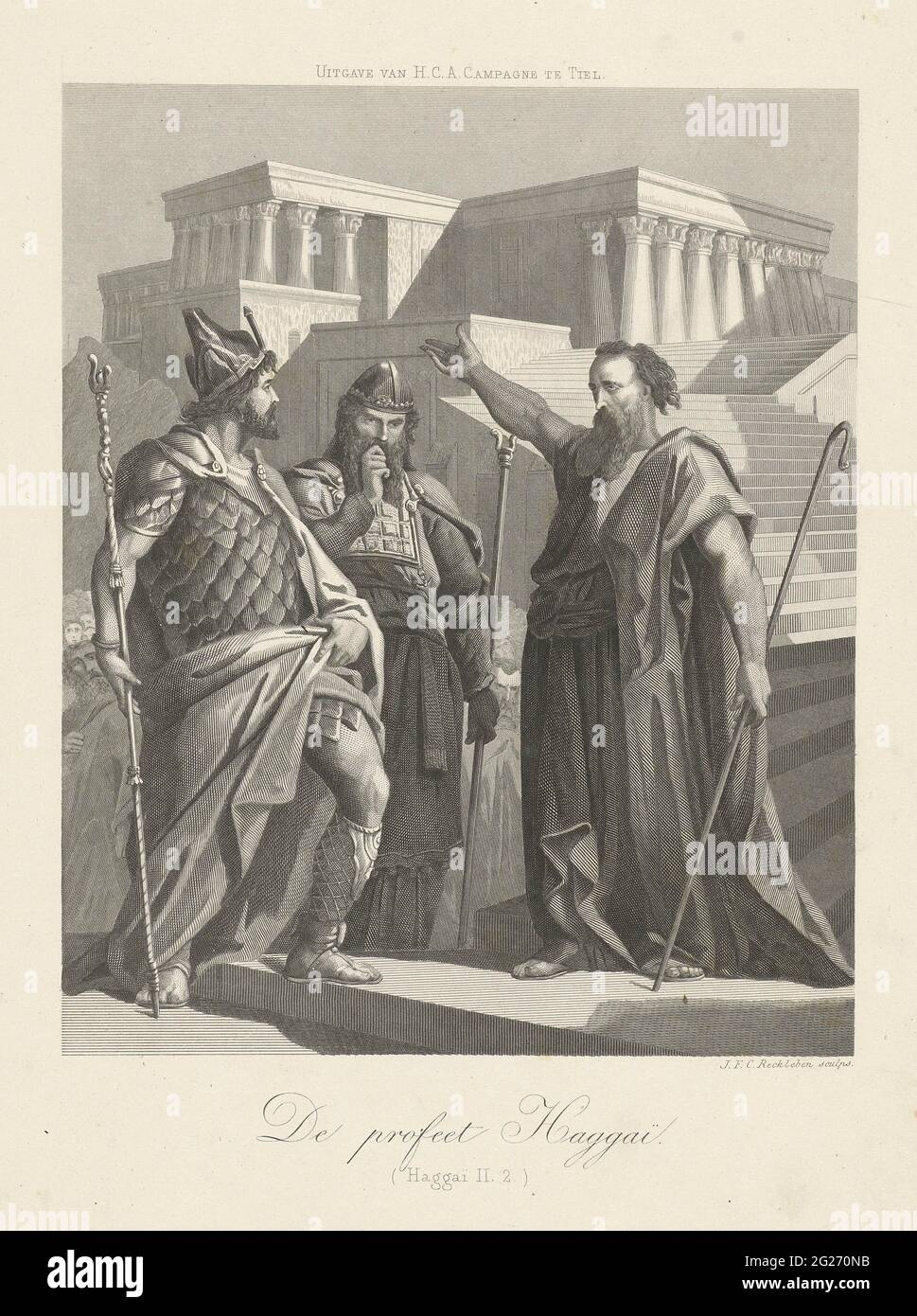 Haggai preached; The prophet Haggai. The prophet Haggai calls on ...