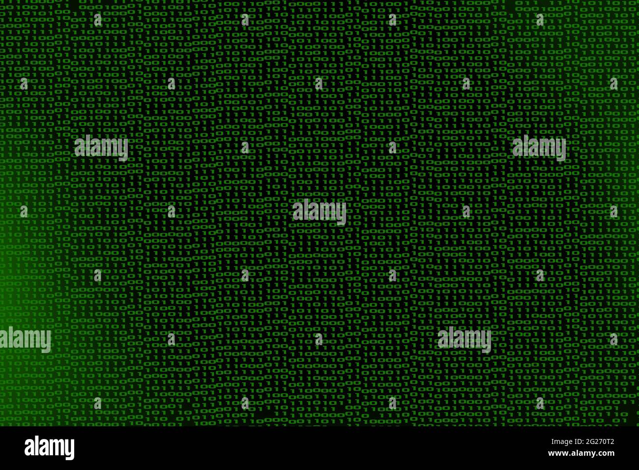 Binary code as digital technology background, 3D rendering Stock Photo ...