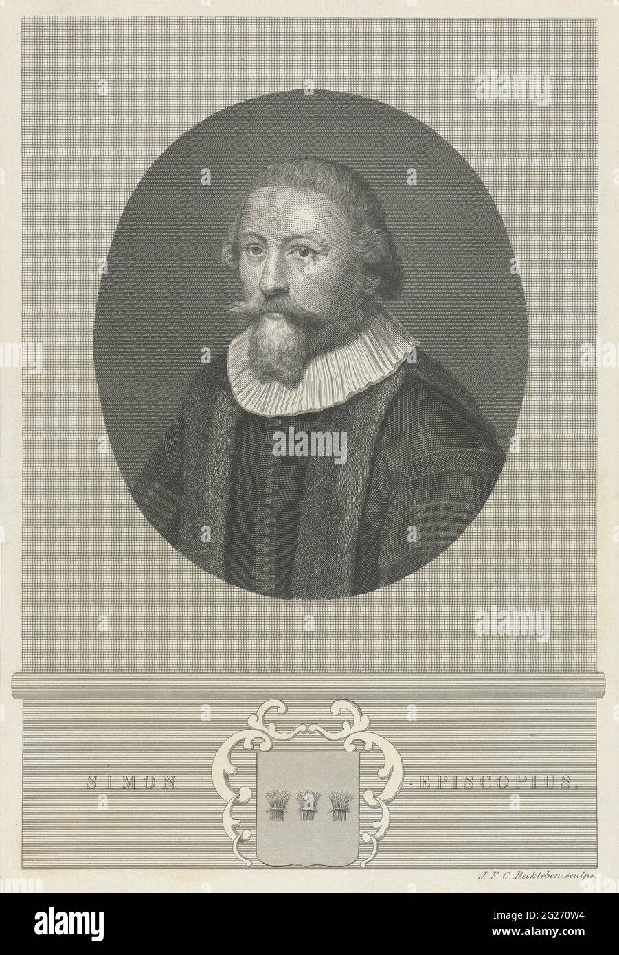Portrait of Simon Episcopius. Portrait of Simon Episcopius (Simon ...