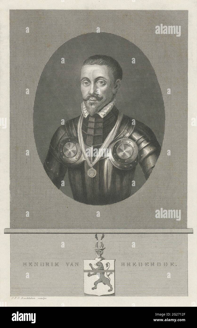 Portrait of Hendrik van Brederode. Portrait of Hendrik van Brederode ...