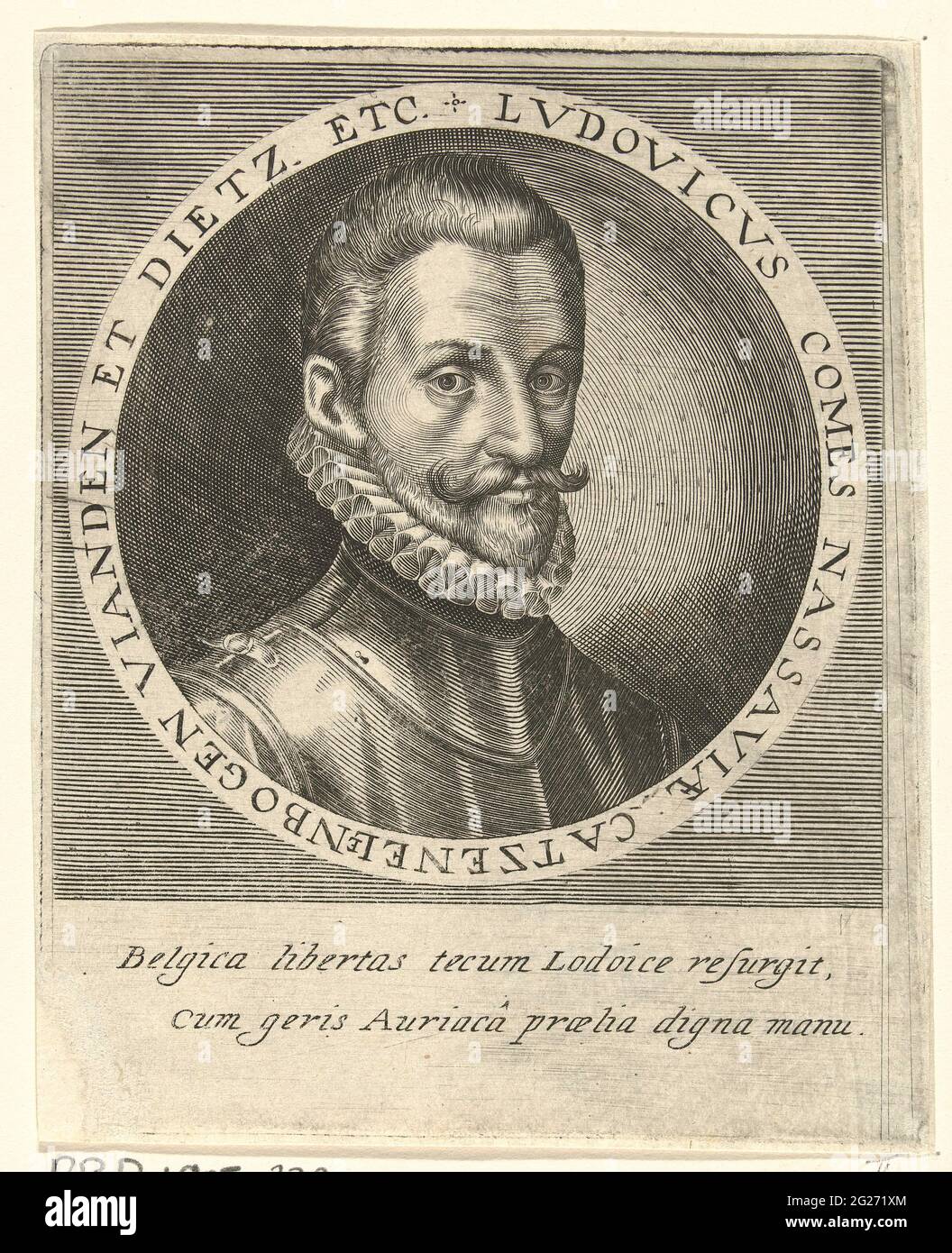 Portrait of Willem Lodewijk. Portrait of Willem Lodewijk, Count of ...