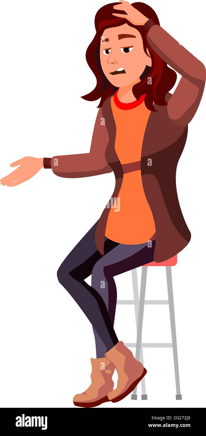 Gesturing at home Stock Vector Images - Alamy