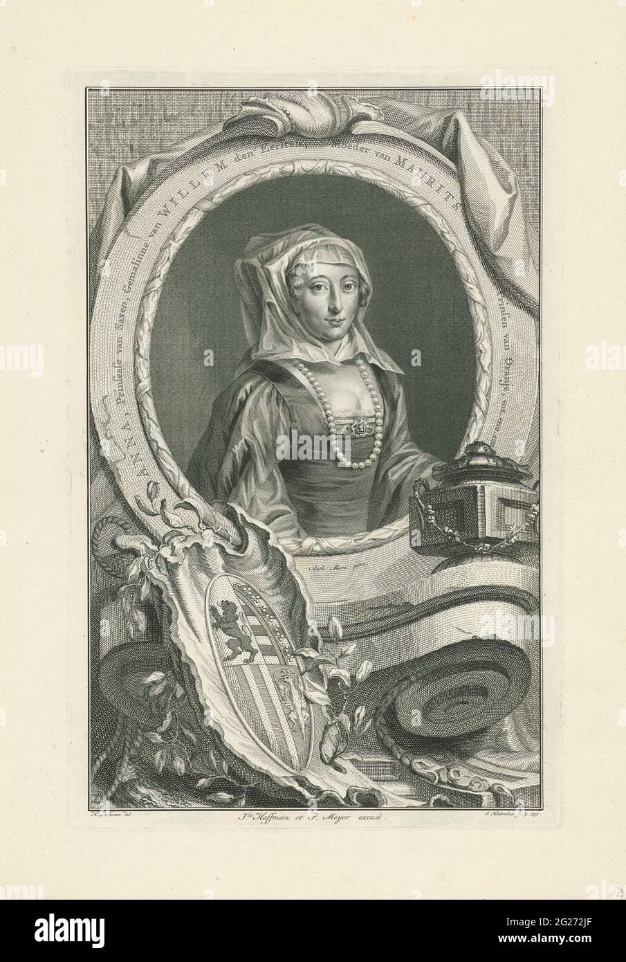 Portrait of anna of saxony hi-res stock photography and images - Alamy