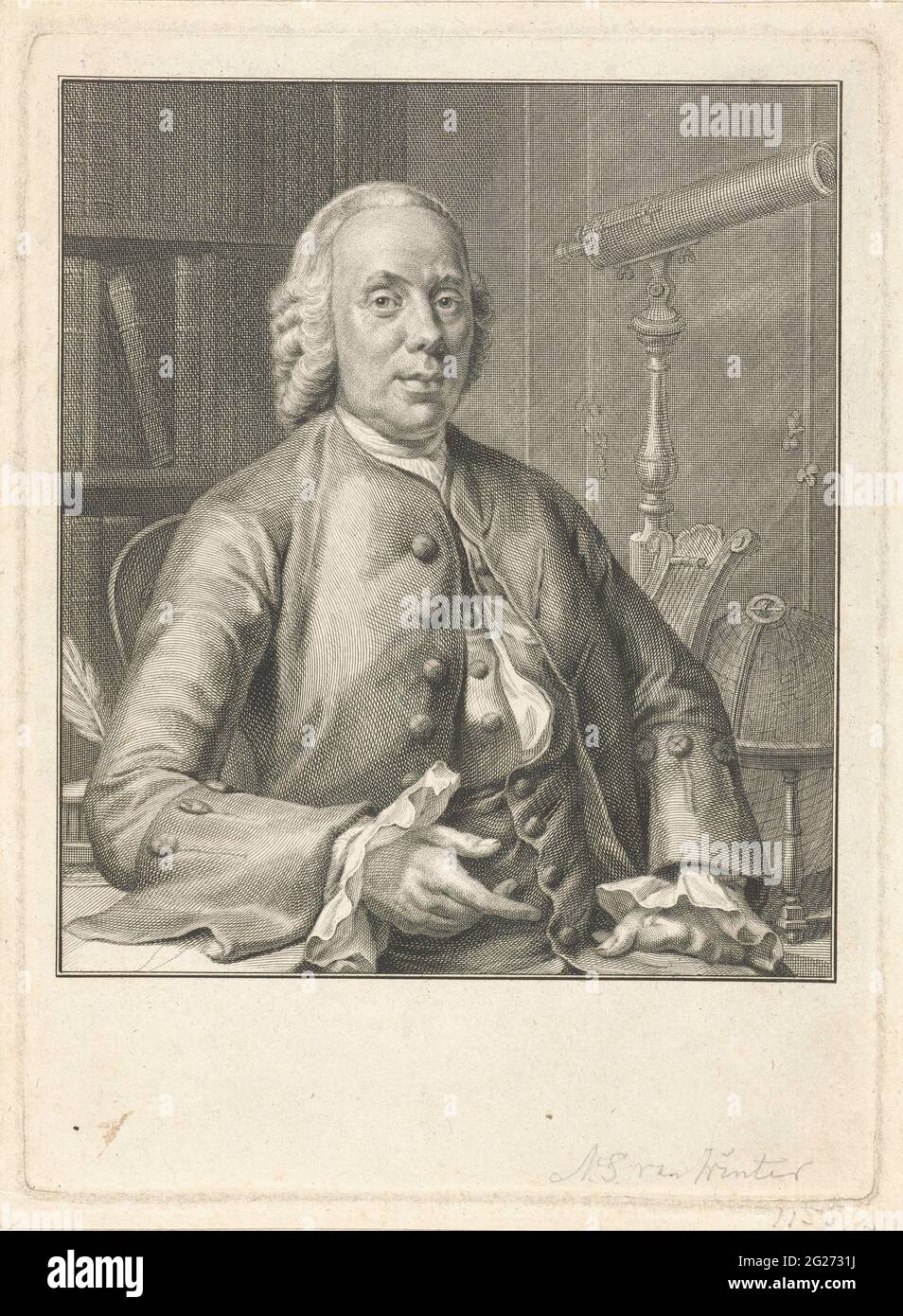 Portrait of nicolaas simon of winter. Portrait of winter poet Nicholas ...