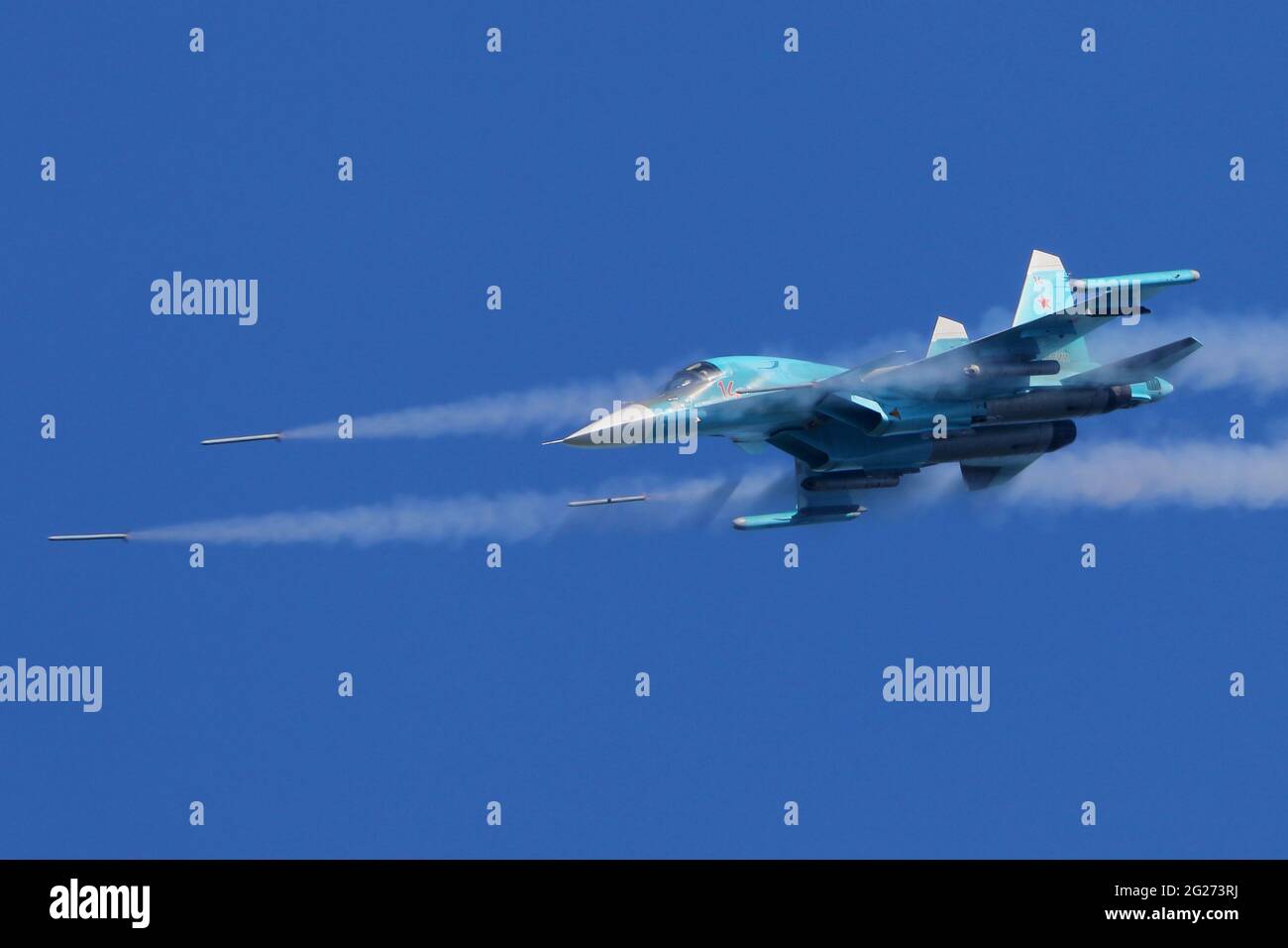 Fighter Jets Shooting Missiles