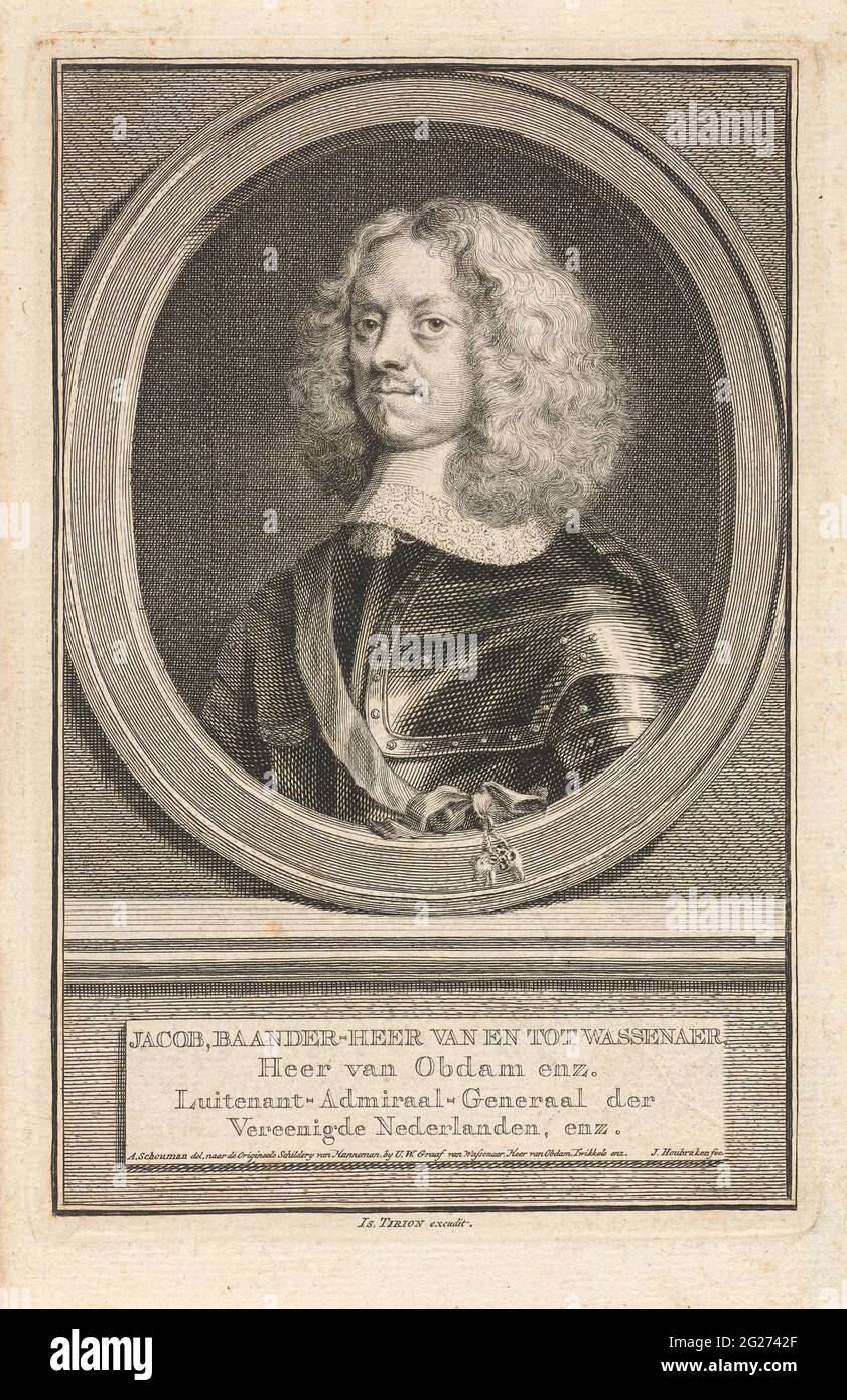 Portrait of Jacob Baron van Wassenaer; Jacob, Grander-Lord from and to ...