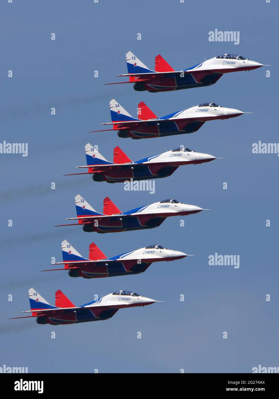Mig 29 mig russia air force military armed forces airplane hi-res stock ...